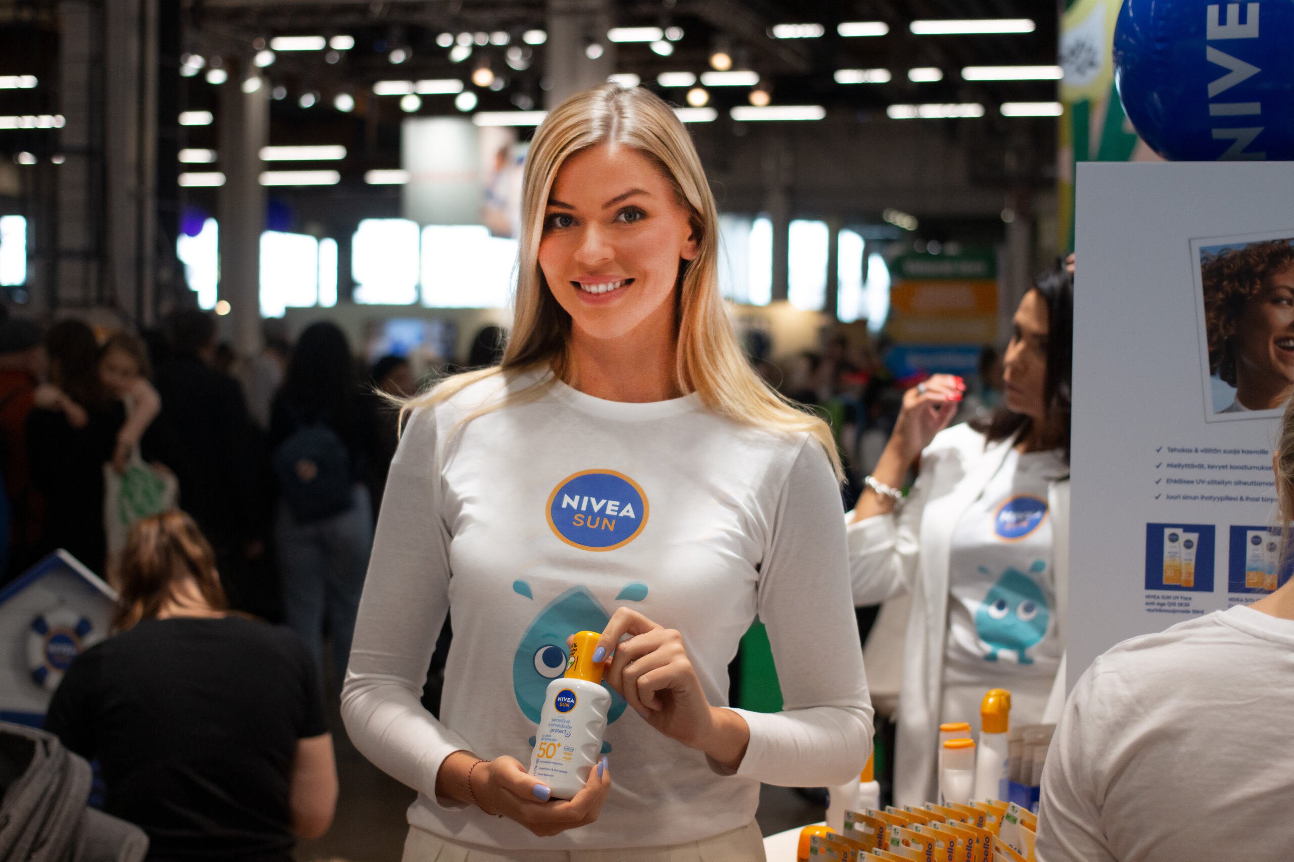 Nivea & WaveCrest brought summer to Helsinki Child Fair